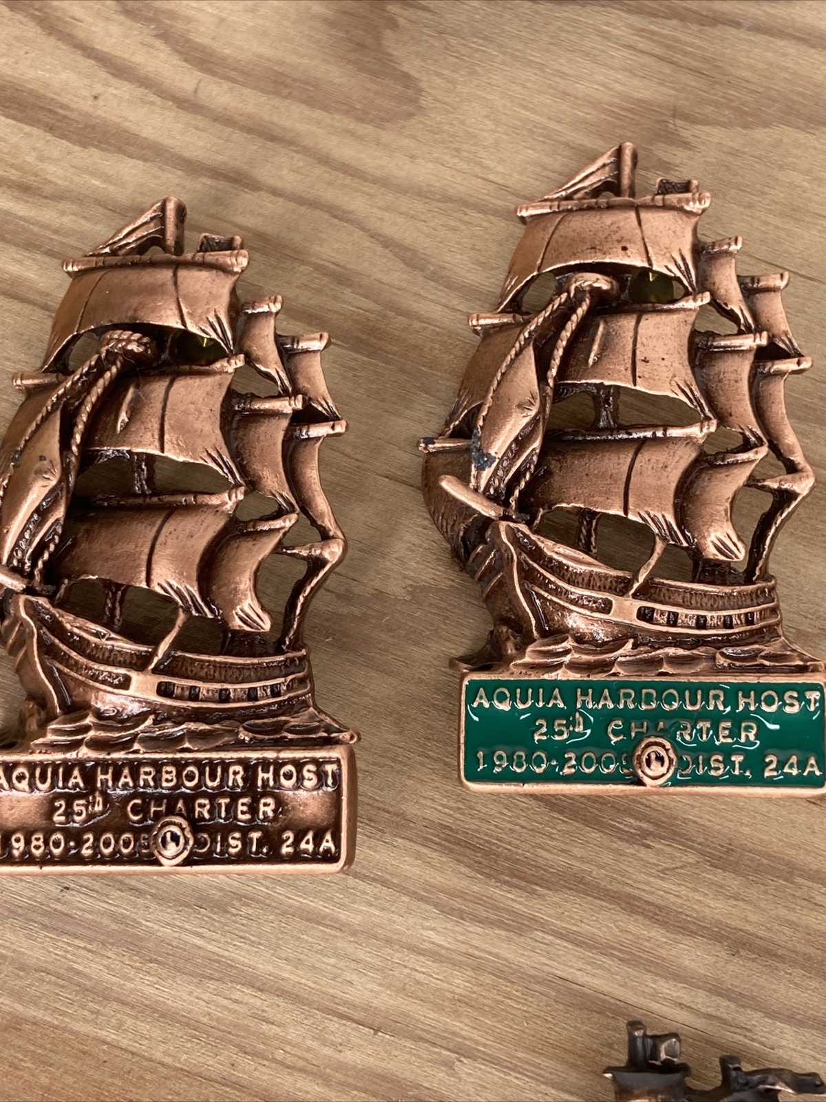 Lot of 32 Aquia Harbour Pins - Lions Club - Host Charter Clipper ...
