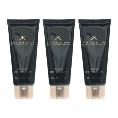 Kim Kardashian True Reflection Body Lotion 100ml x 3 | eBay UK