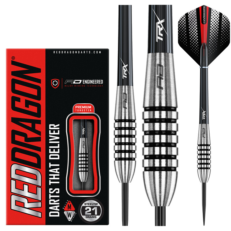 RED DRAGON Flightmasters Tungsten Darts Set 21g,22g,23g,24g,25g,26g,28g ...