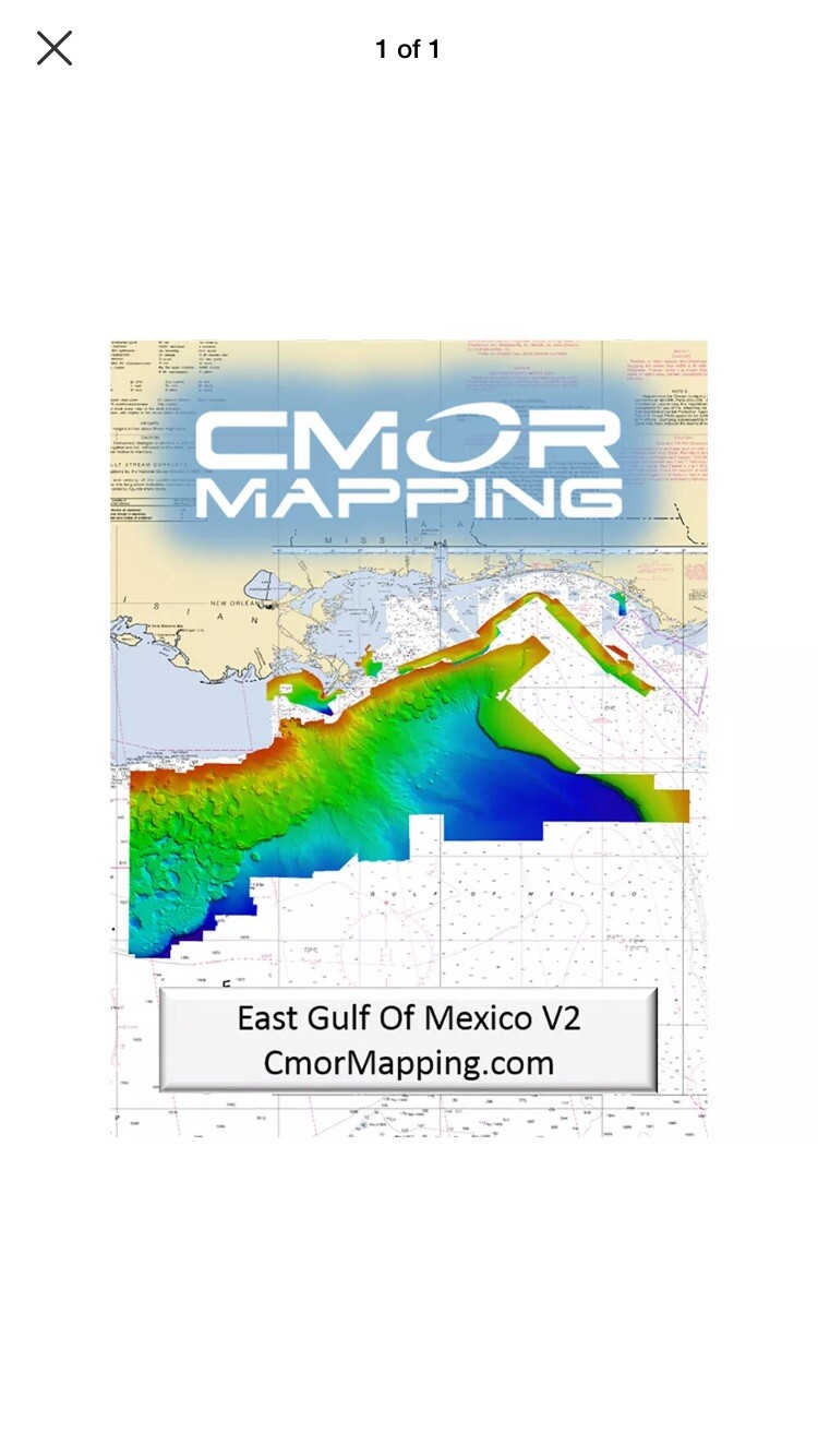 CMOR Mapping East Gulf of Mexico f/Simrad, Lowrance, B&G & Mercury | eBay