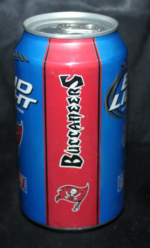 Missouri 12oz - Anheuser-Busch - BUD LIGHT 2012 NFL Tampa Bay ...