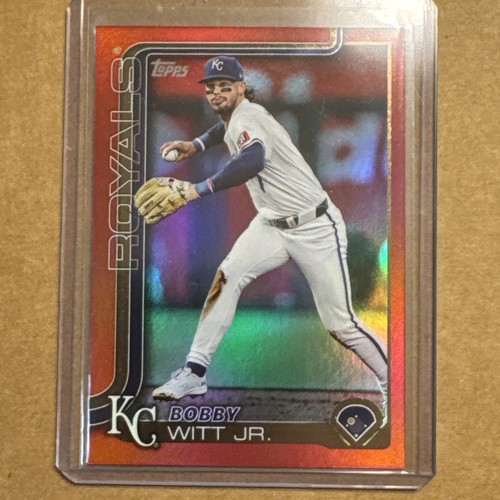 2025 Topps Series 1 Bobby Witt Jr True Red /5 | eBay