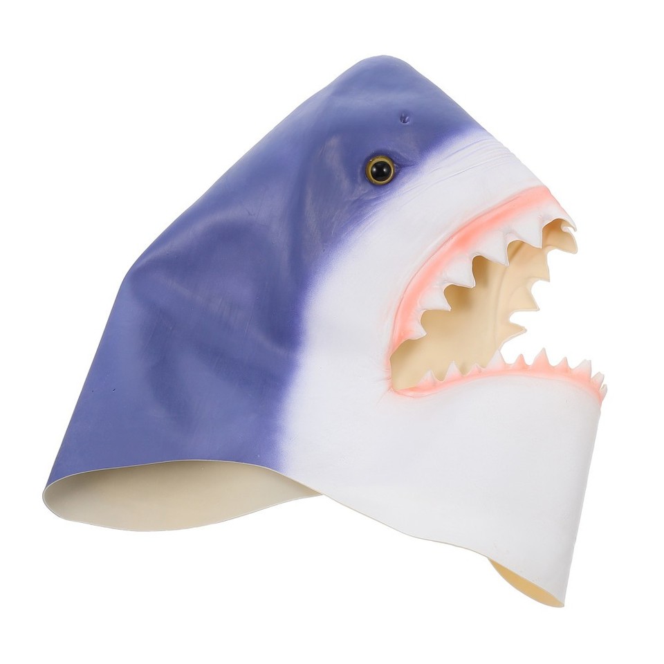 Animal Full Head Festival Party Shark Head Cosplay Costume Prop | eBay UK