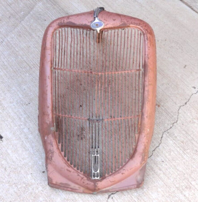 1935 Ford Truck GRILLE SHELL Original Pickup Panel custom rod | eBay