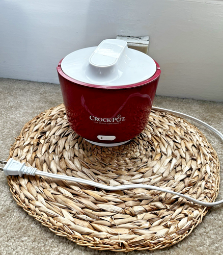 Crock Pot electric small lunch box With Removable Pot And Handle ...