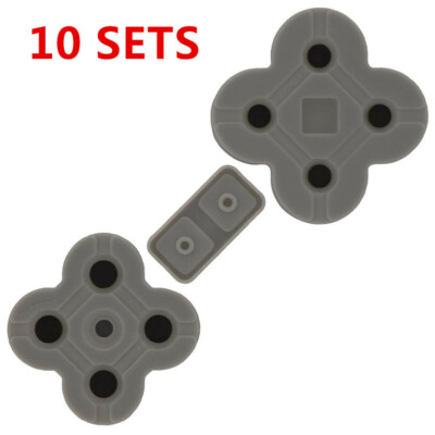 10 Set For Nintendo DS Lite Conductive Rubber Button Pad Set For NDSL ...