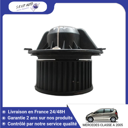 🇫🇷 MOTEUR VENTILATEUR CHAUFFAGE MERCEDES CLASSE A 2004- ♻️ 1698200642 ...