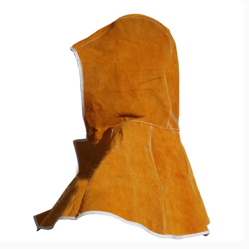 Welding Heat Insulation Protect Leather Aprons Gloves Shoe Cover ...