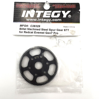 Integy C28329 Machined Steel Spur Gear 87T: Redcat Everest Gen 7- OZRC ...