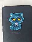 Genshin Impact Iron-on Embroidery Patches Xiao Meow Cat Keychain Charm ...