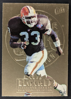 Leroy Hoard 1995 Fleer Ultra GOLD MEDALLION #62 Football NFL Card ...