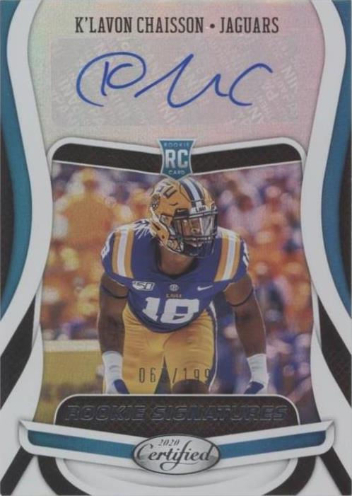 2020 Panini Certified K'Lavon Chaisson #RS-KC for sale | eBay