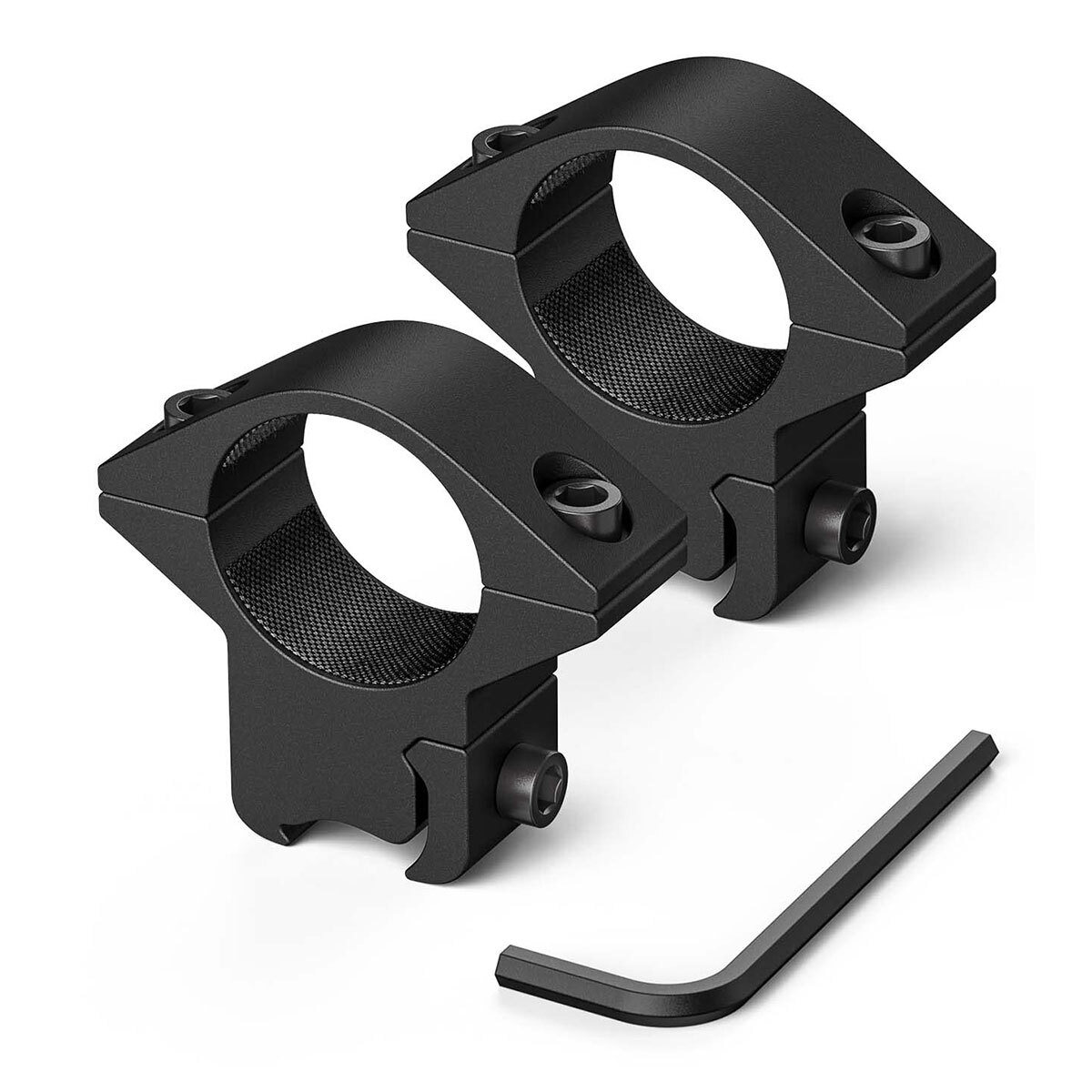 1'' Low Profile Scope Rings For 3/8' or 11mm Dovetail Air soft, 10/22 ...