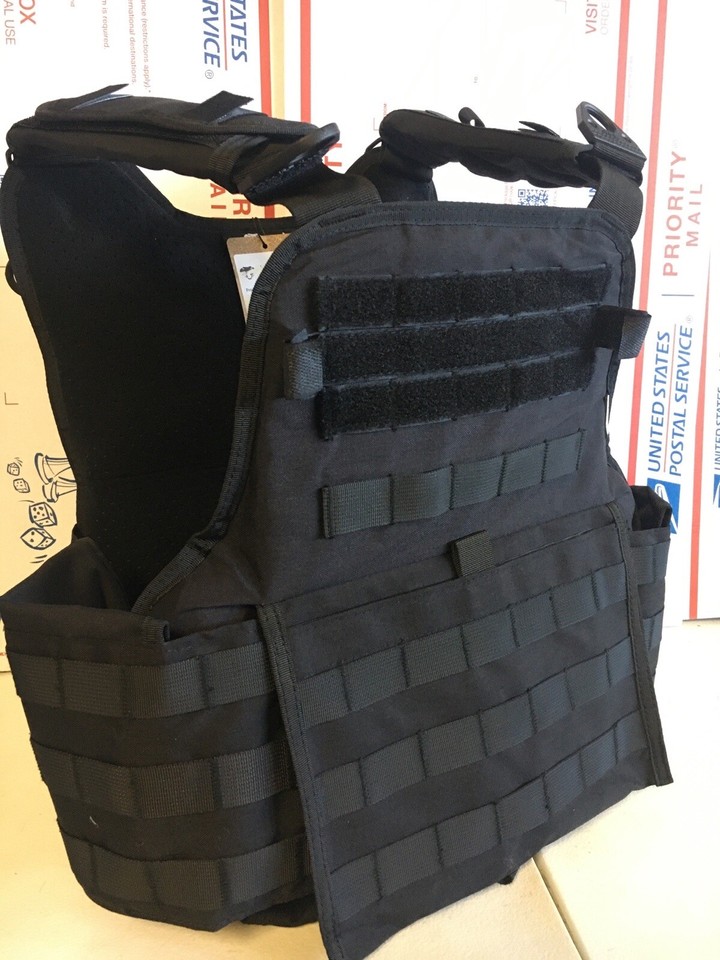 Tactical bulletproof vest LVL lll+ 3+ AR600 body armor Rifle Plates | eBay