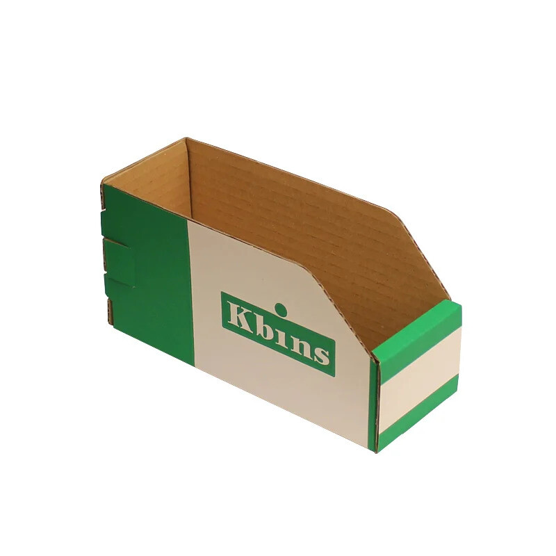 Pack of 50 K Bins - 100mm High Cardboard Storage Bins Picking Parts ...