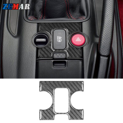 Carbon Fiber Warning Light Button Panel Sticker Trim A For Honda S2000 ...