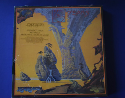 Rare Yes 'YesYears' 1991 US 4 CD Set With Book Digital Remastered *NEW ...