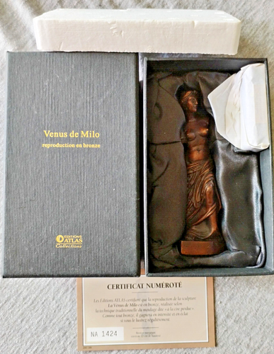 BRONZE REPRODUCTION ATLAS - VENUS DE MILO | eBay