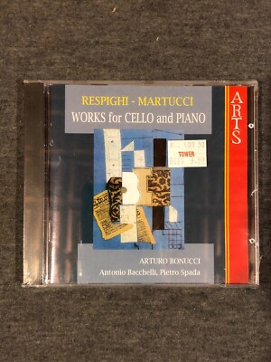 Respighi, Martucci: Works for Cello & Piano (CD, Jun-1997, Arts Music ...