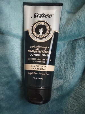 Softee Curl Softening + Moisturizing Conditioner Simply Shea + Charcoal ...