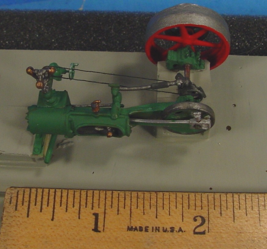 O/On3/On30 1/48 MEDIUM SHOP OR MILL HORIZONTAL STEAM ENGINE KIT WISEMAN ...