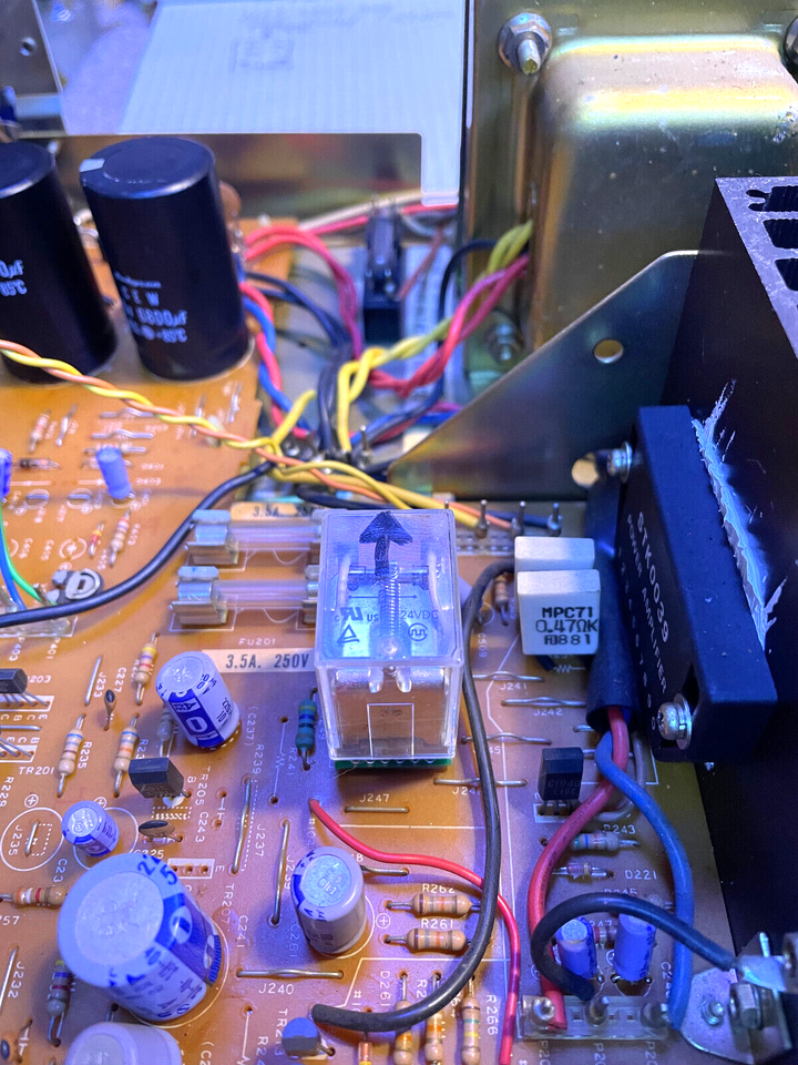 Vintage MCS 3835 MODULAR COMPONENT SYSTEM amplifier protection relay ...