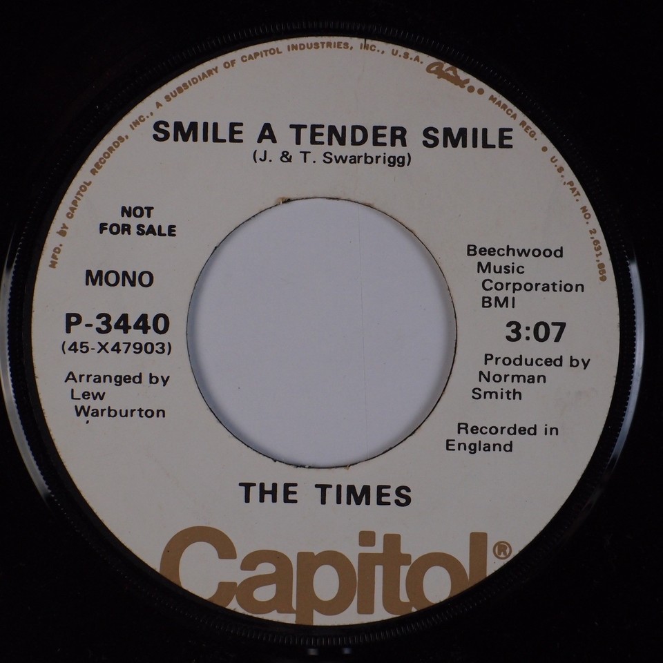 THE TIMES: When I Look Around Me ’70 CAPITOL Promo 45 Rock Pop | eBay