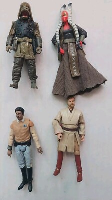 STAR WARS ROGUE ONE COMMANDO PAO SHAK TI OBI WAN KENOBI LANDO 3.75 ...