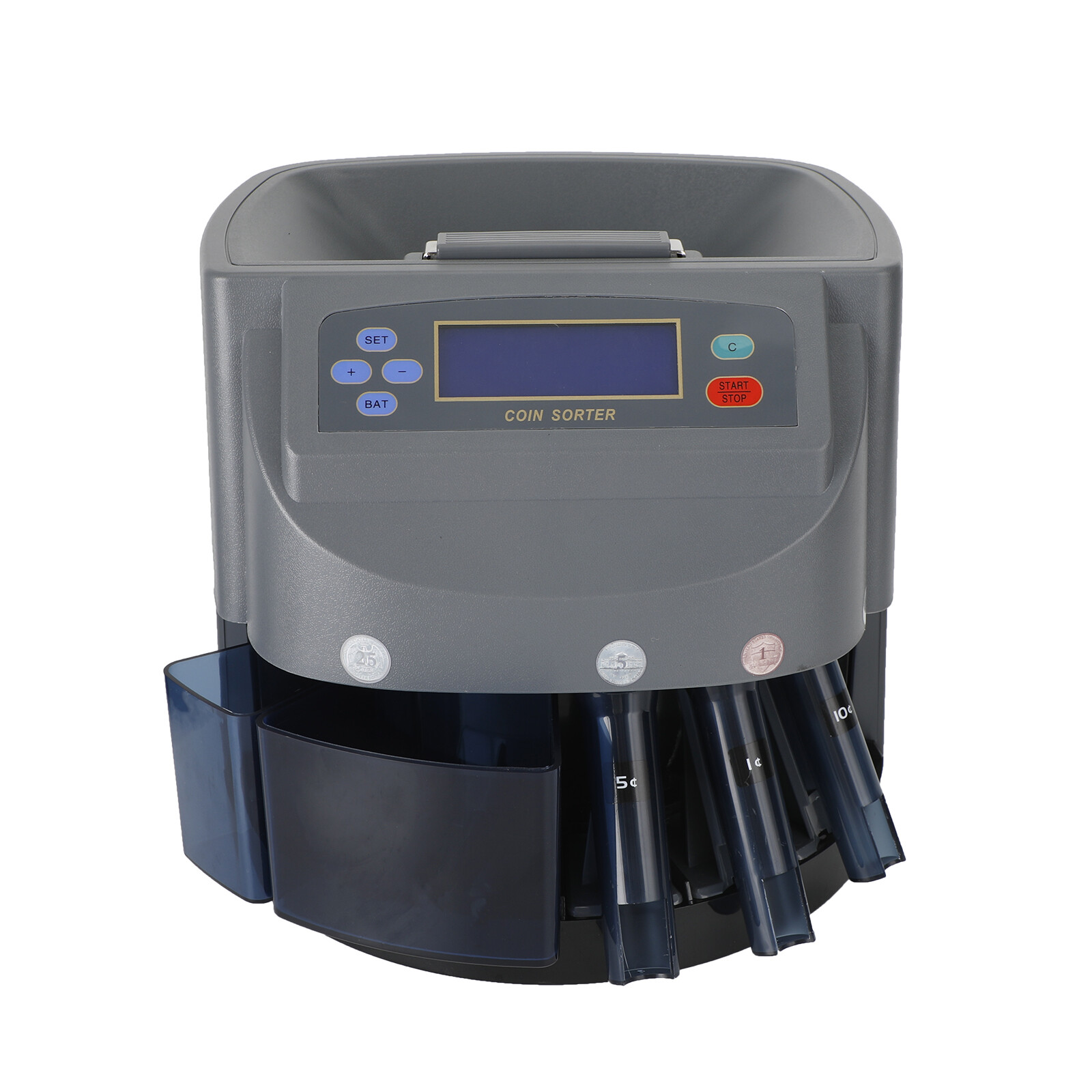 Digital Coin Counter Sorter Machine Automatic Electronic Count Change ...