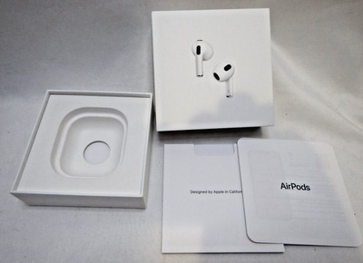Original Air Pods 3rd Generation Box-Instructions Only | eBay