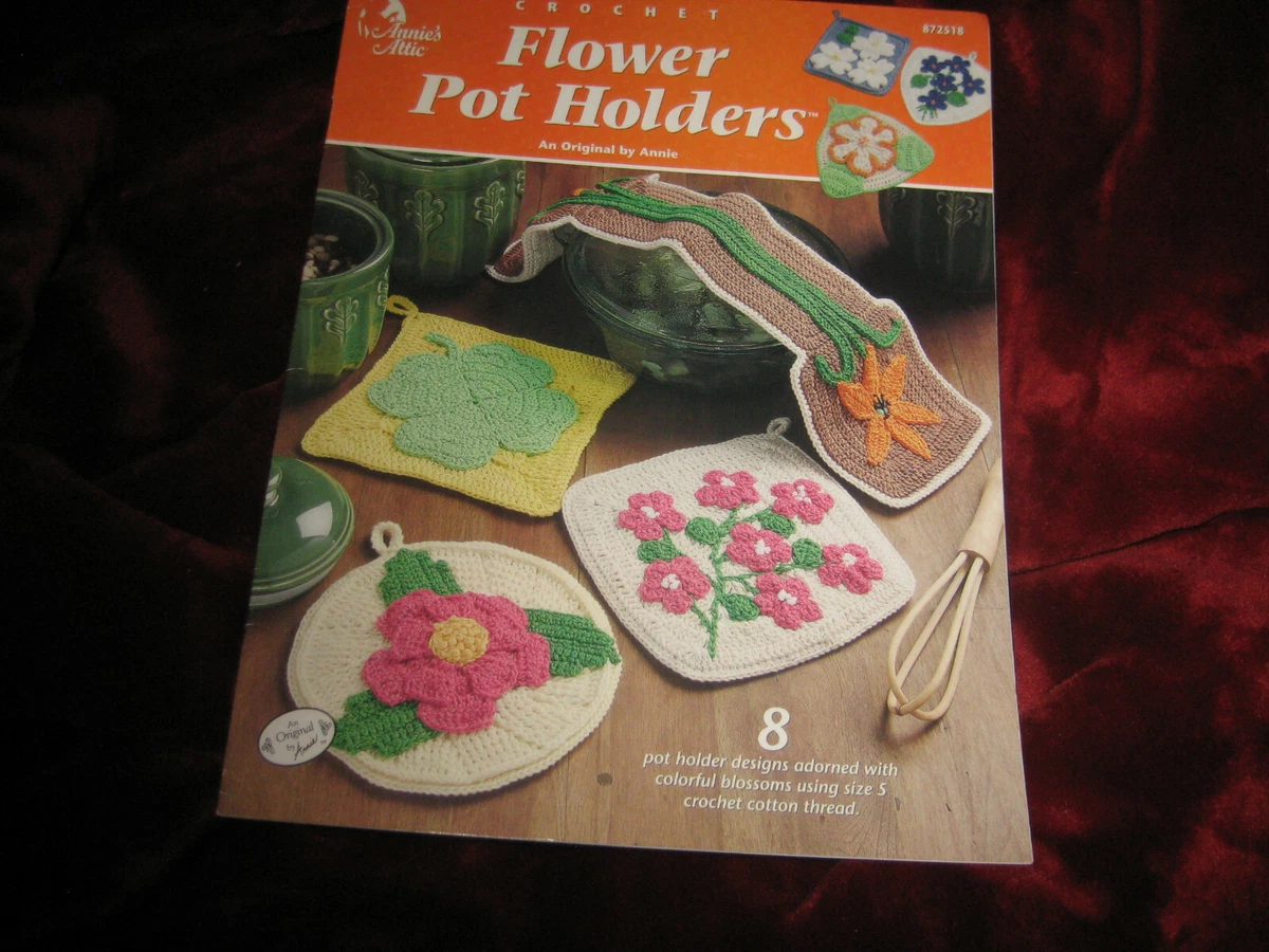 Crochet Flower Pot Holder Pattern | Best Flower Site
