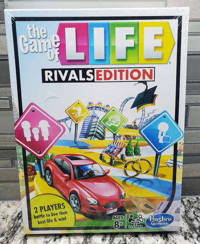 The Game of Life Rivals Edition Hasbro Board Game 2 Player Game | eBay