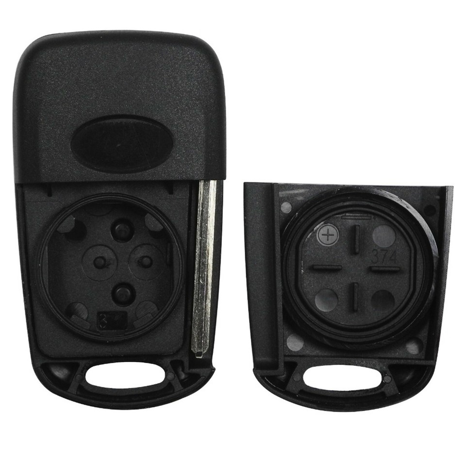For Kia K2 K5 Rondo Sportage Soul Rio 3 Buttons Flip Smart Remote Key ...