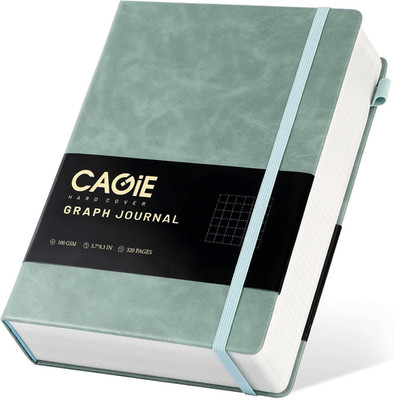 Graph Paper Notebook- 320 Pages 100 GSM Graphing Grid Journal A5 ...