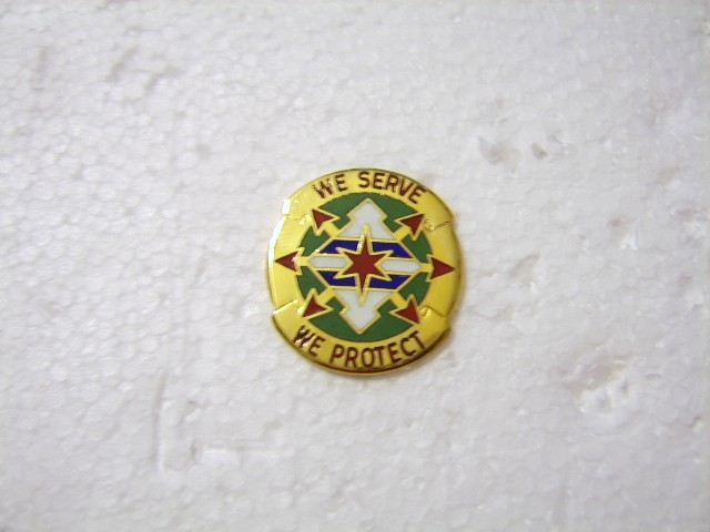 ARMY DI DUI UNIT CREST INSIGNIA - 33rd MILITARY POLICE BATTALION PAIR ...