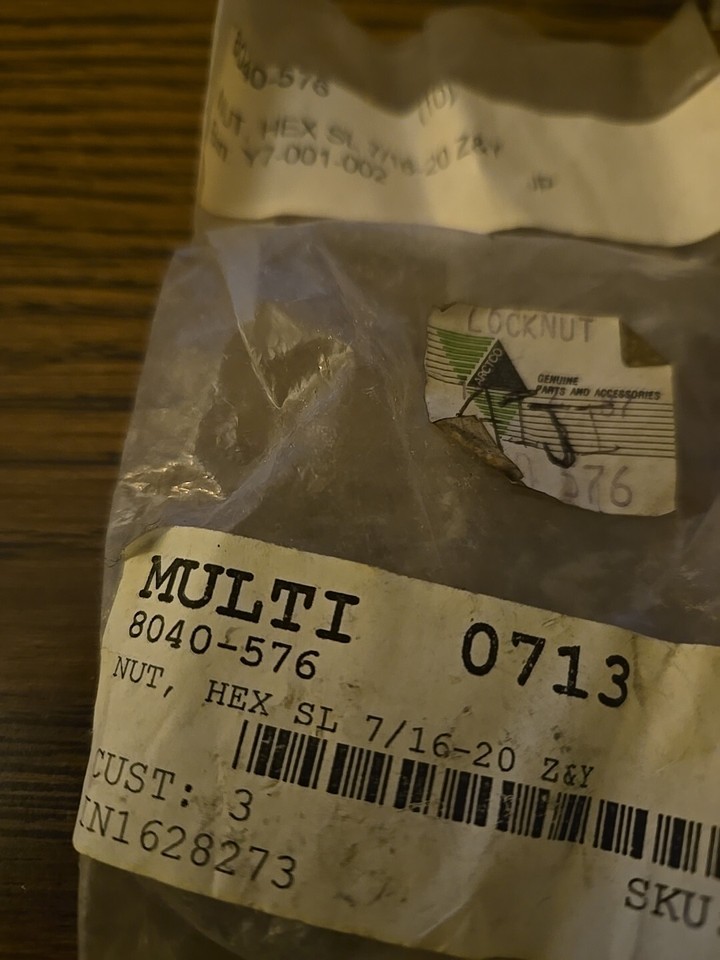 Arctic Cat Snowmobile Hex Nut 8040-576 Qty 5 | eBay