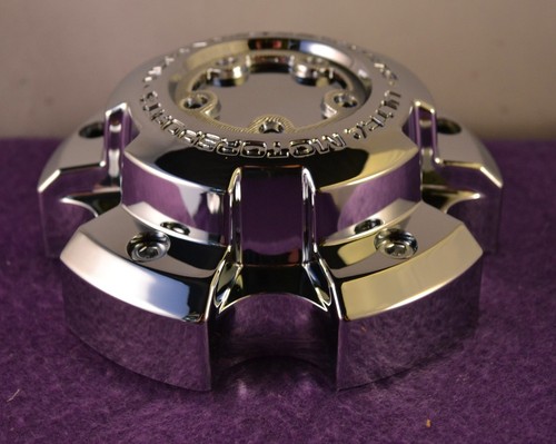 Ultra Motorsports Chrome Custom Wheel Center Cap Set of One (1) pn: 89 ...