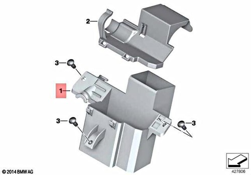 New BMW Genuine K42 K46 K47 0D11 0D12 0D22 0D32 Relay Carrier ...