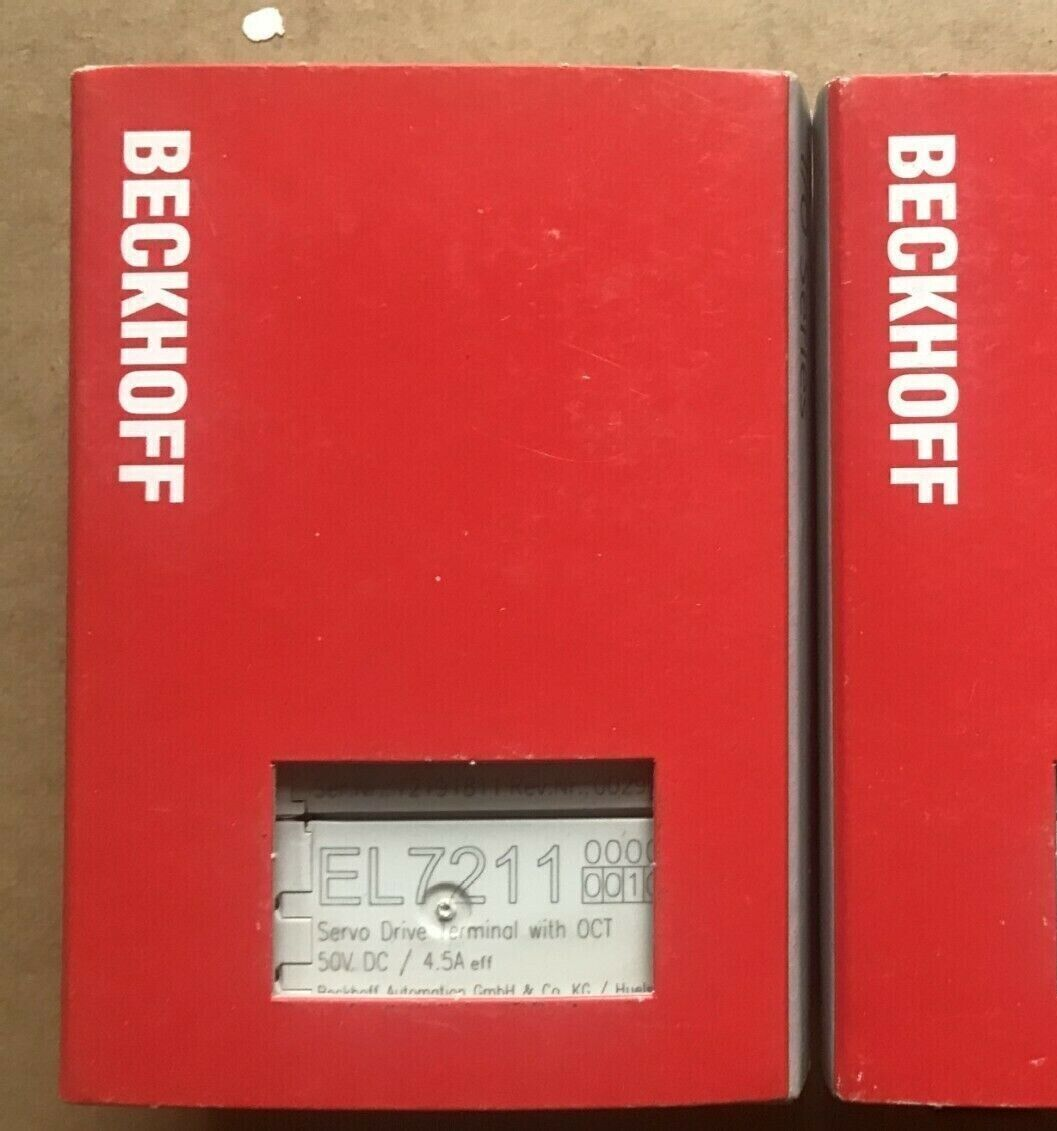 New Beckhoff PLC Module EL7211 0010 | eBay