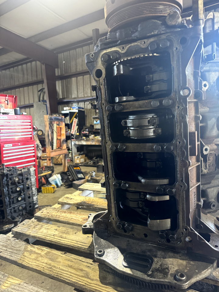 2008 2009 2010 OEM FORD 6.4L POWERSTROKE SHORT BLOCK CRANK CAM PISTONS ...