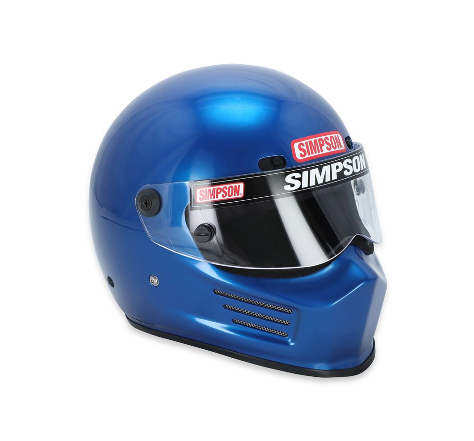 Simpson Racing 7210035 SA2020 Super Bandit Racing Helmet Adult Large ...