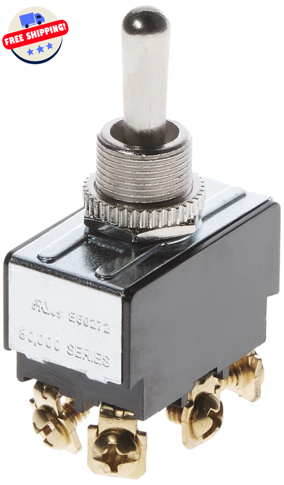 Gardner Bender GSW-11 Heavy-Duty Electrical Toggle Switch, SPST, ON-OFF ...