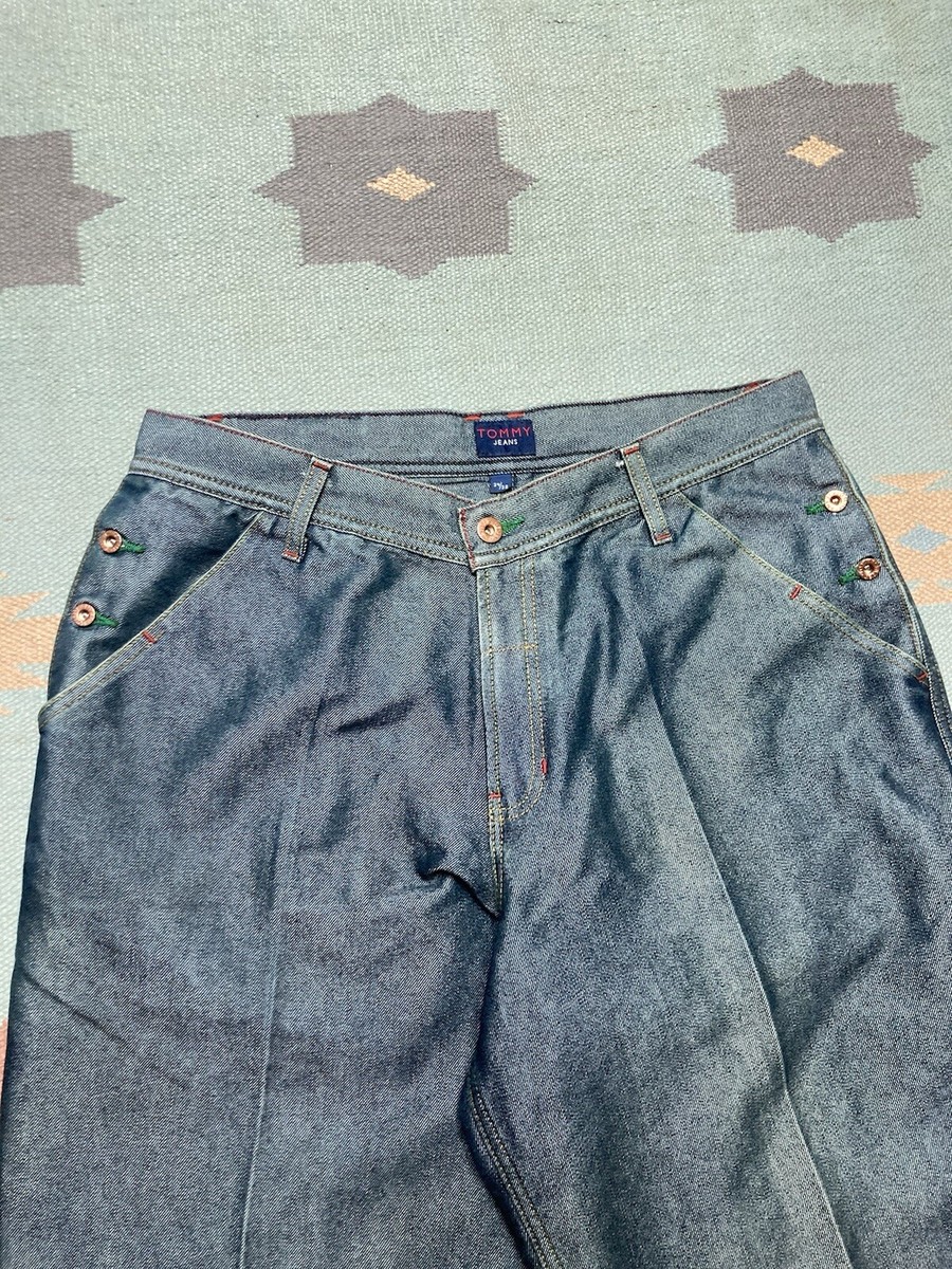 Vtg y2k baggy jeans Tommy Hilfiger carpenter JNCO style Vtg y2k baggy jeans Tommy Hilfiger carpenter JNCO style