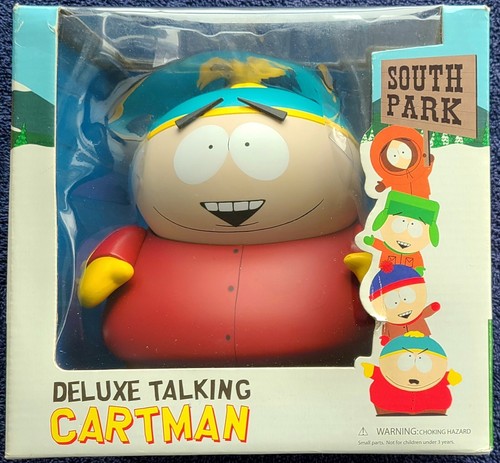 *NEW IN BOX* South Park Deluxe Talking Cartman Mezco Toy Figure 2006 ...