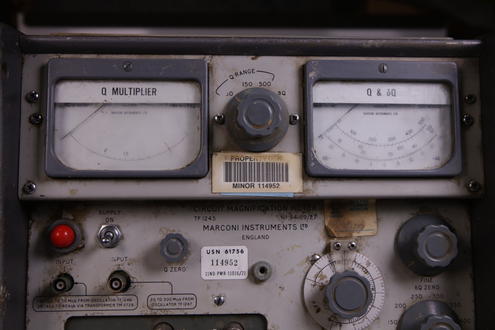 Marconi Instruments TF1245 Circuit Magnification Meter | eBay