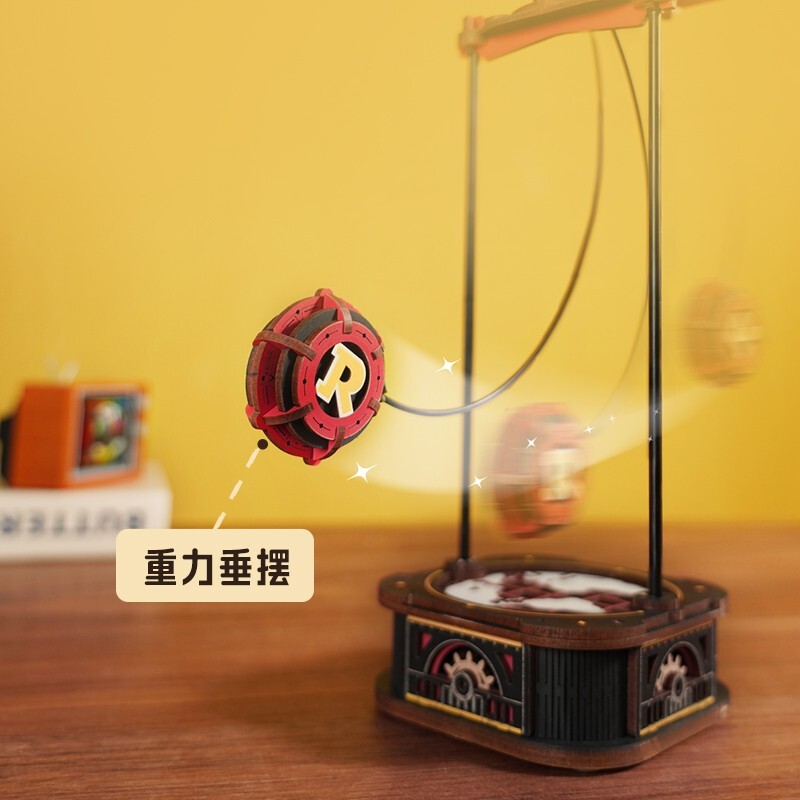 ROKR DIY Pendulum Toy 3D Puzzle Sky Captain and Ocean Fisher Teens ...