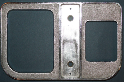 1958 1959 1960 1961 1962 Corvette shifter console 4-speed plate, OEM ...