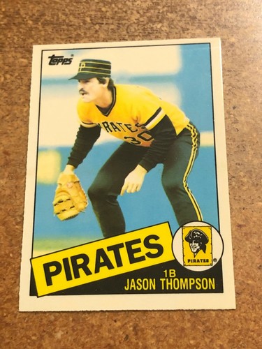 1985 Topps Tiffany Baseball # 490 Jason Thompson | eBay