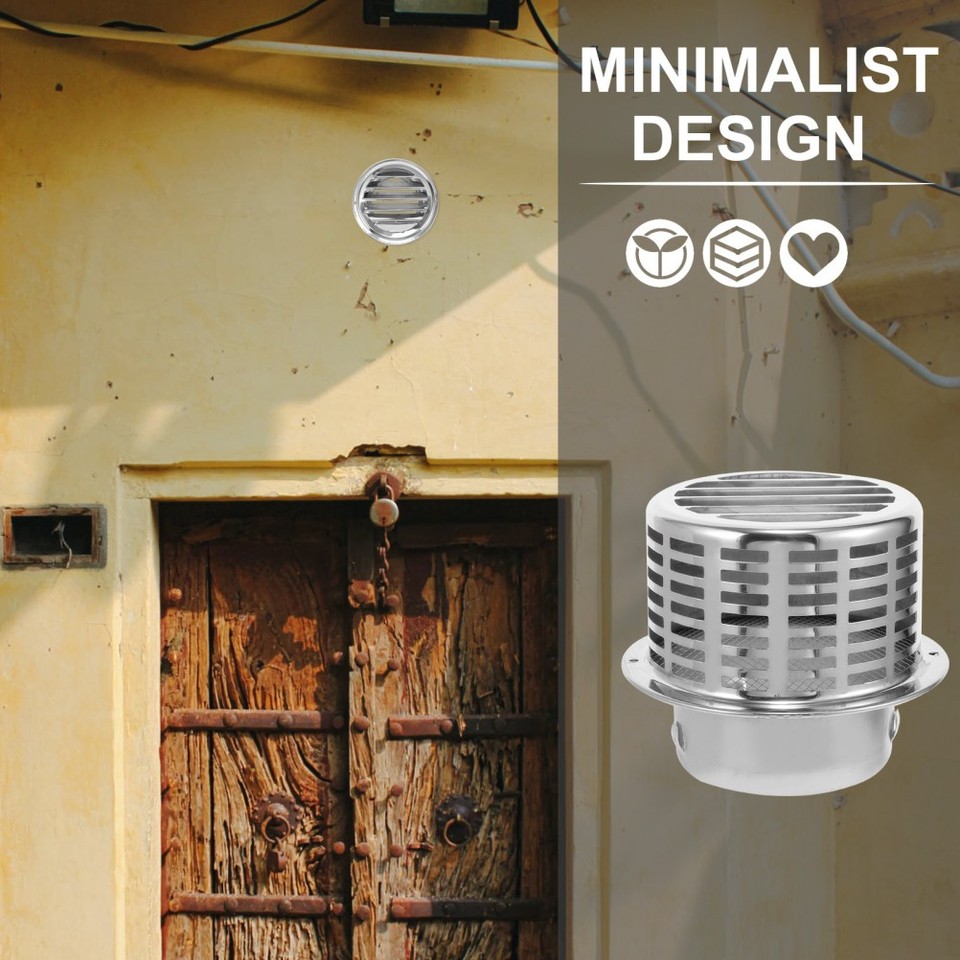 Vent Stainless Steel Extractor Cover outside for External Wall Covers ...