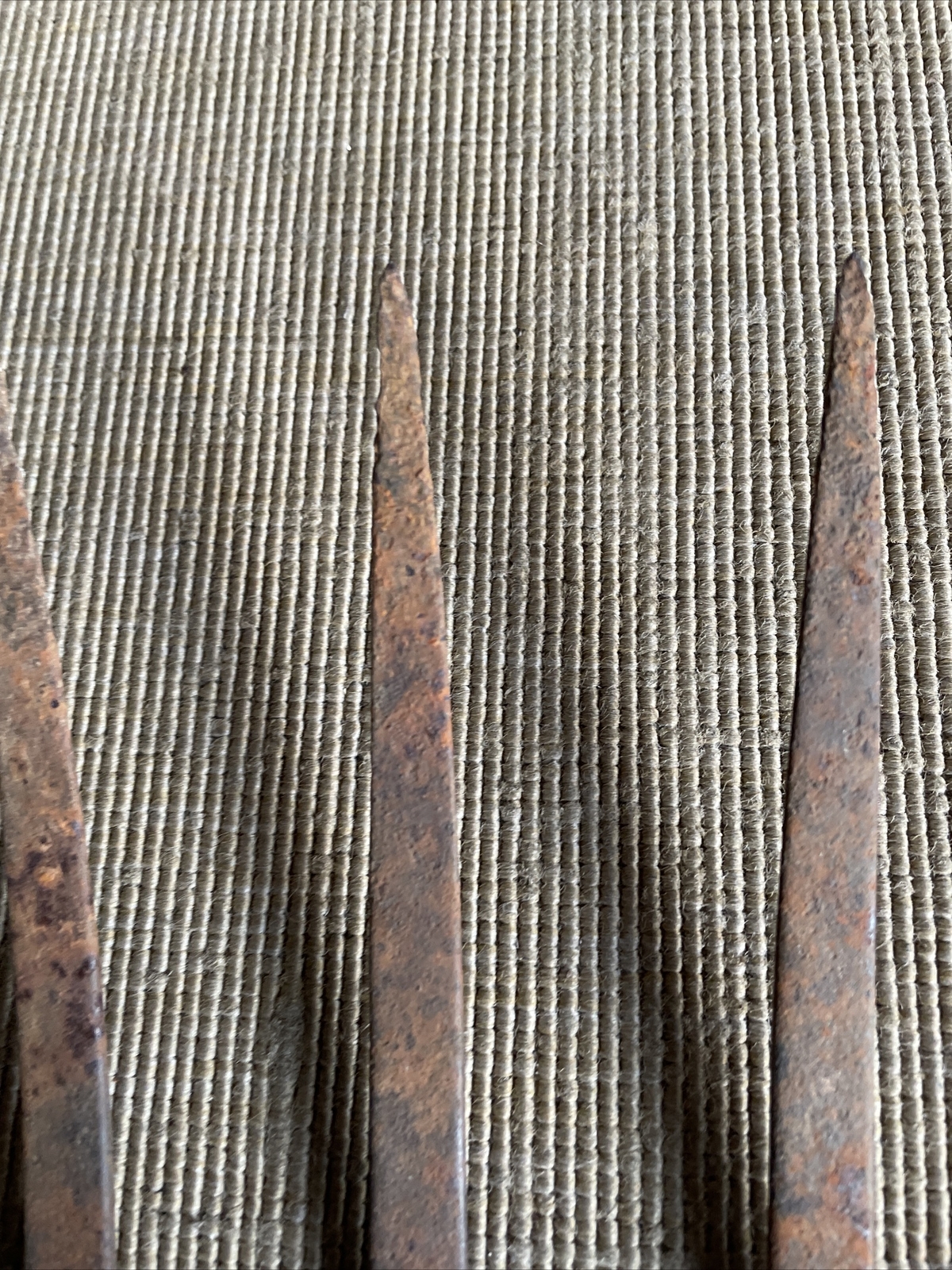 VINTAGE ANTIQUE ITOOL FARM GARDEN PITCH FORK/SPADE AERATING 4 FLAT ...